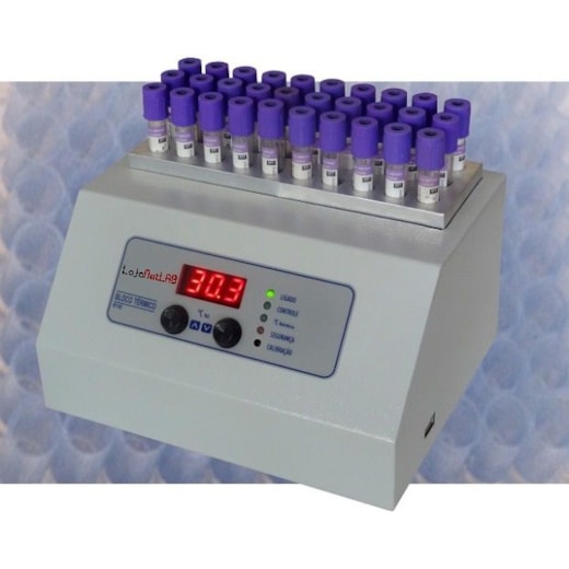 Banho Seco Digital (Termo Bloco) Com Aquecimento Até +70°C Ref Bt02