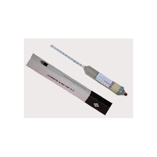 Sacarimetro De Brix (Termo Brix) Com Termômetro Aferido A 20°C